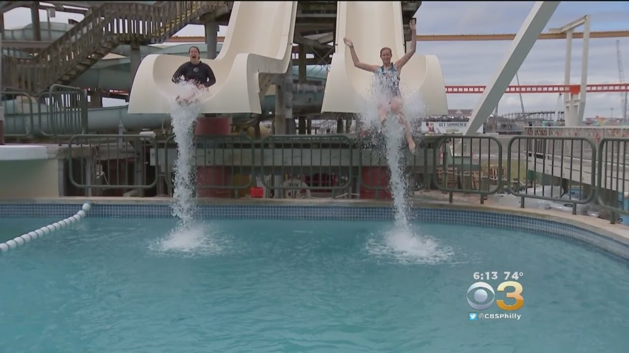 A Look Behind The Scenes At Morey's Piers' Waterpark - YouTube