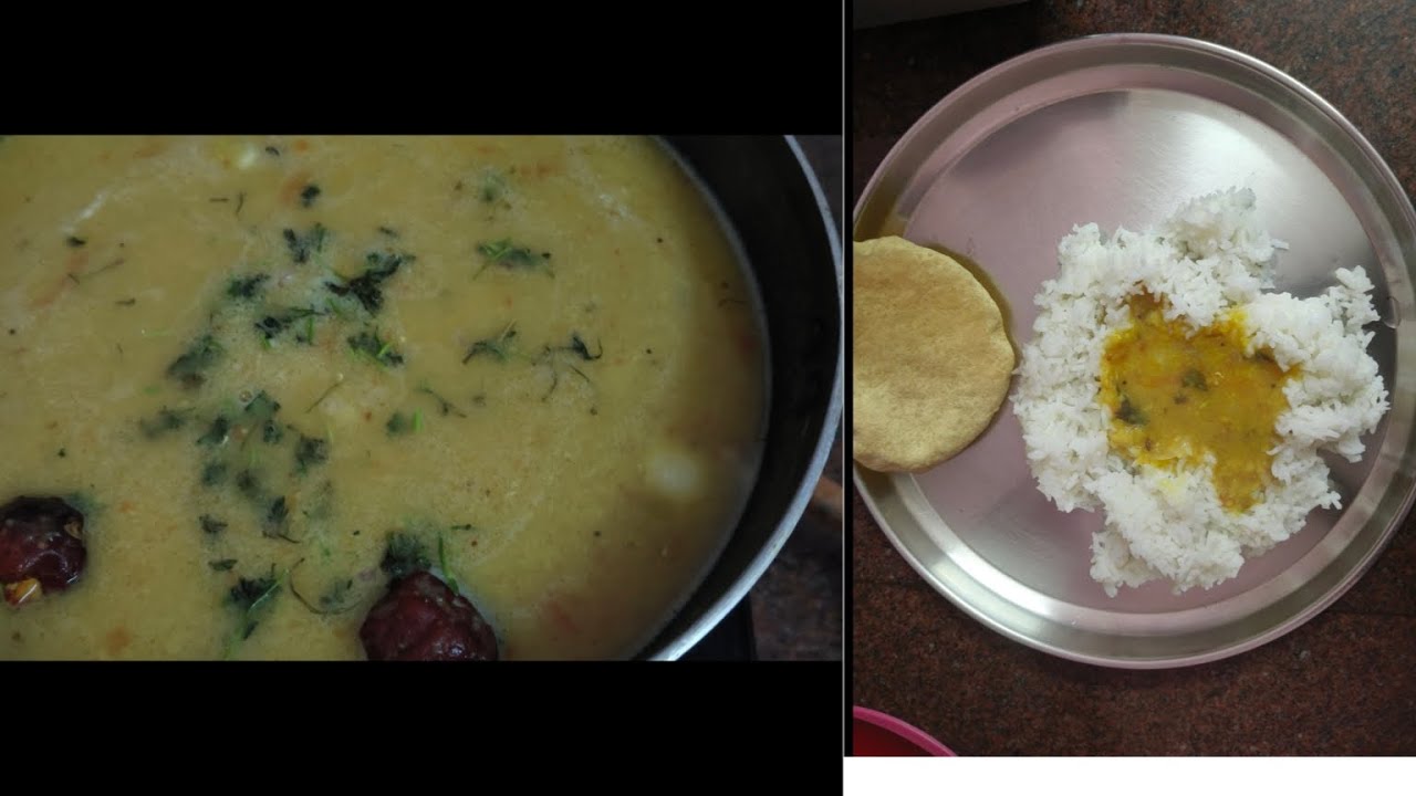 ఆంధ్ర పప్పు చారు || Andhra pappu charu || how to make pappu charu at ...