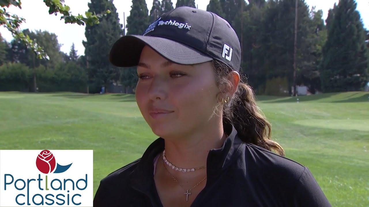 Alexa Pano 2024 Portland Classic Round 3 Hot Highlights - YouTube