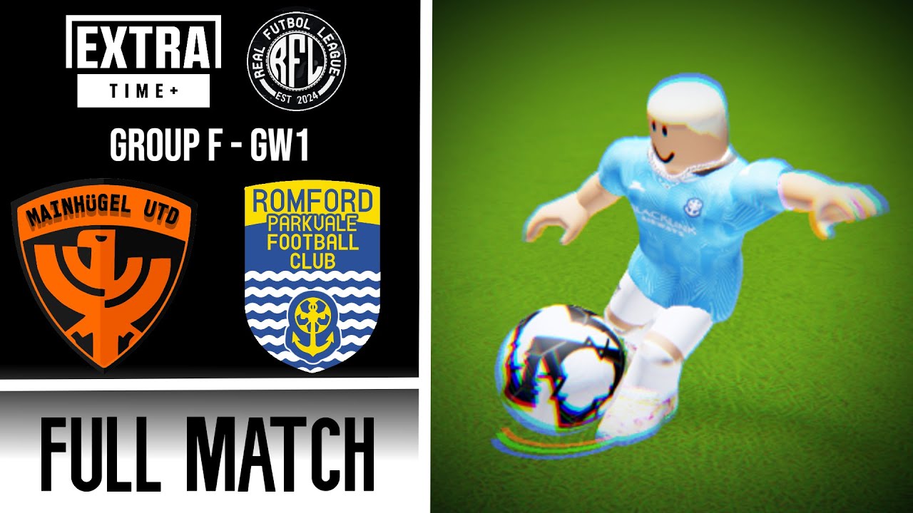(FULL MATCH) Mainhügal United vs Romford Parkvale | RFL S1 Preseason ...
