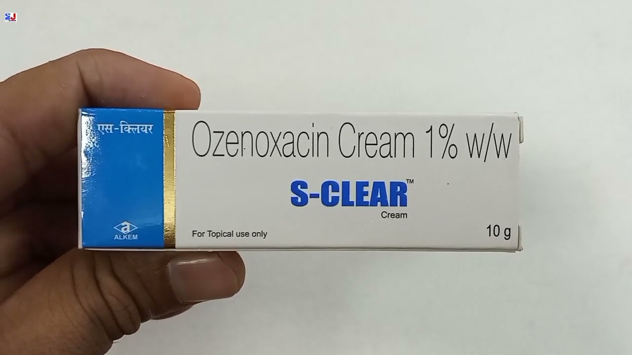 S-Clear Cream | Ozenoxacin 1% Cream | S Clear Cream Uses Side effects ...
