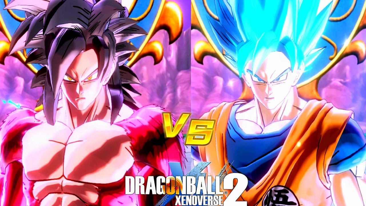 The Better Transformation! GOKU SSJ4 VS GOKU SSJ Blue | Dragon Ball ...