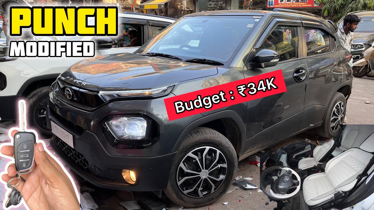 Tata Punch Pure Base To Top Modification With Price Tata Punch Base ...