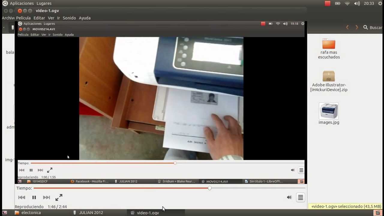 sacar copias por ambos lados en impresora xerox 30-45 - YouTube