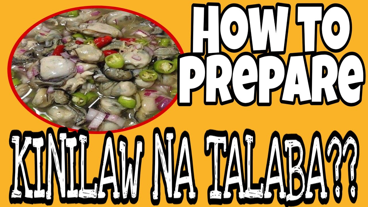 Kinilaw na Sisi Talaba Oyster - YouTube