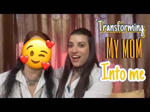 Transforming my mom into me / Mothe’s day special / pampering my mom / hairspa / skincare - YouTube