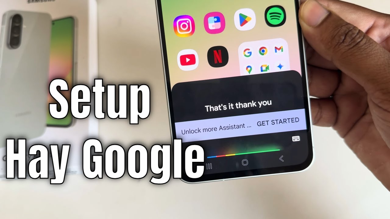 How to activate hey google on android | Turn on 'Hay Google' - YouTube