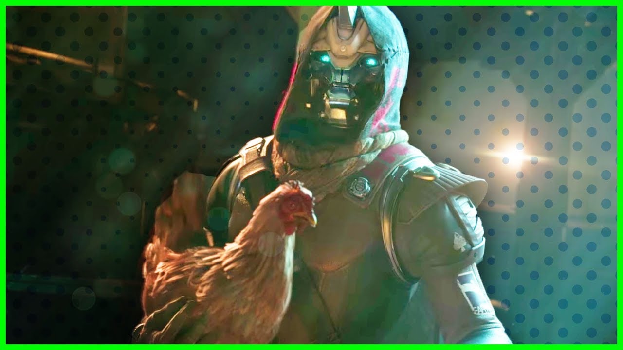 STORY! Speaker Is Trapped, Sparrow Action & Cayde Holds a Chicken ...