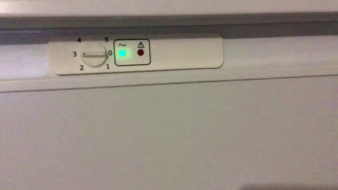 Candy integrated Freezer - YouTube