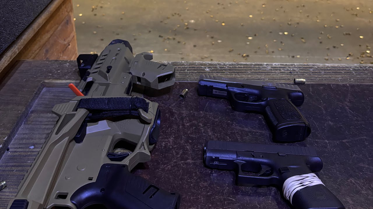 gun range + hoops - YouTube