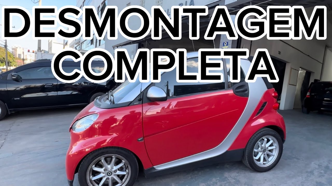 SMART TWO PROCESSO DE DESMONTAGEM COMPLETA - YouTube