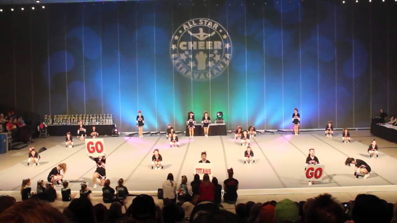 Ottewell Titans Cheer at All-Star Cheer Extravaganza - YouTube