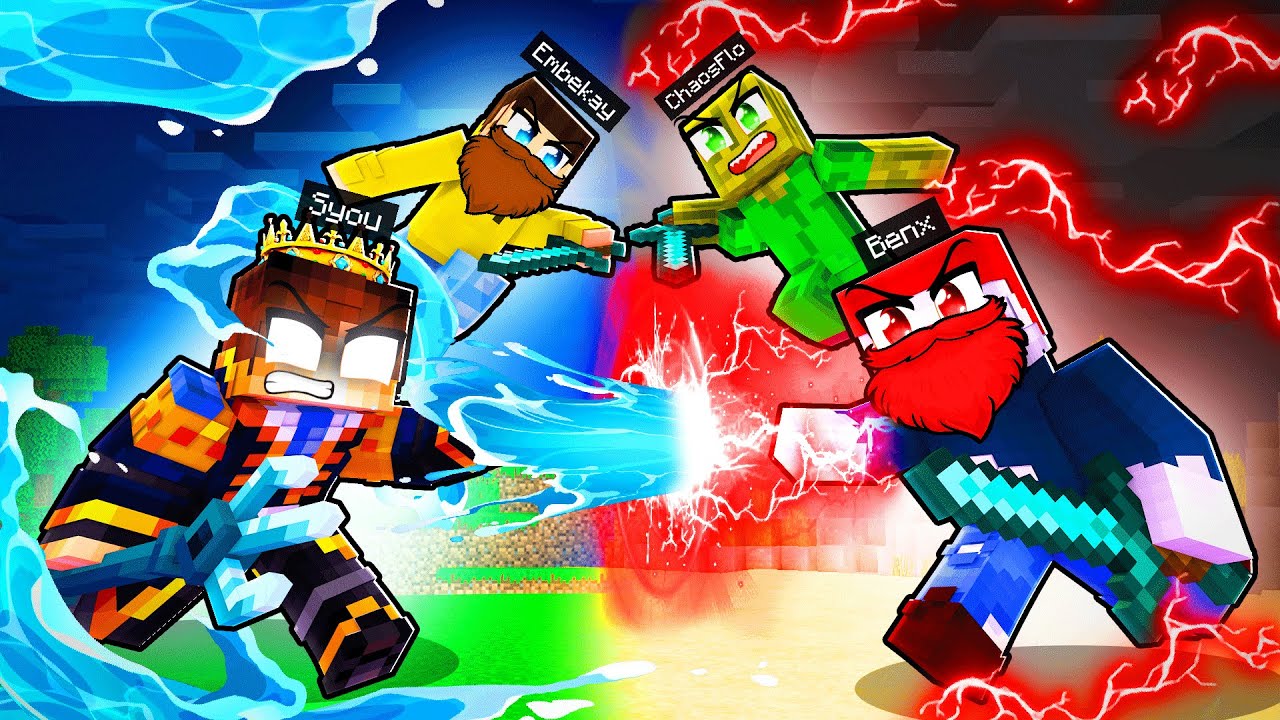 ENDLICH das SYou & Embe VS. ChaosFloo & Benx in Minecraft Helden wird ...