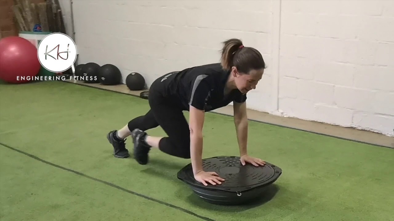 CORE - BOSU MTN CLIMBERS | EXERCISE - YouTube
