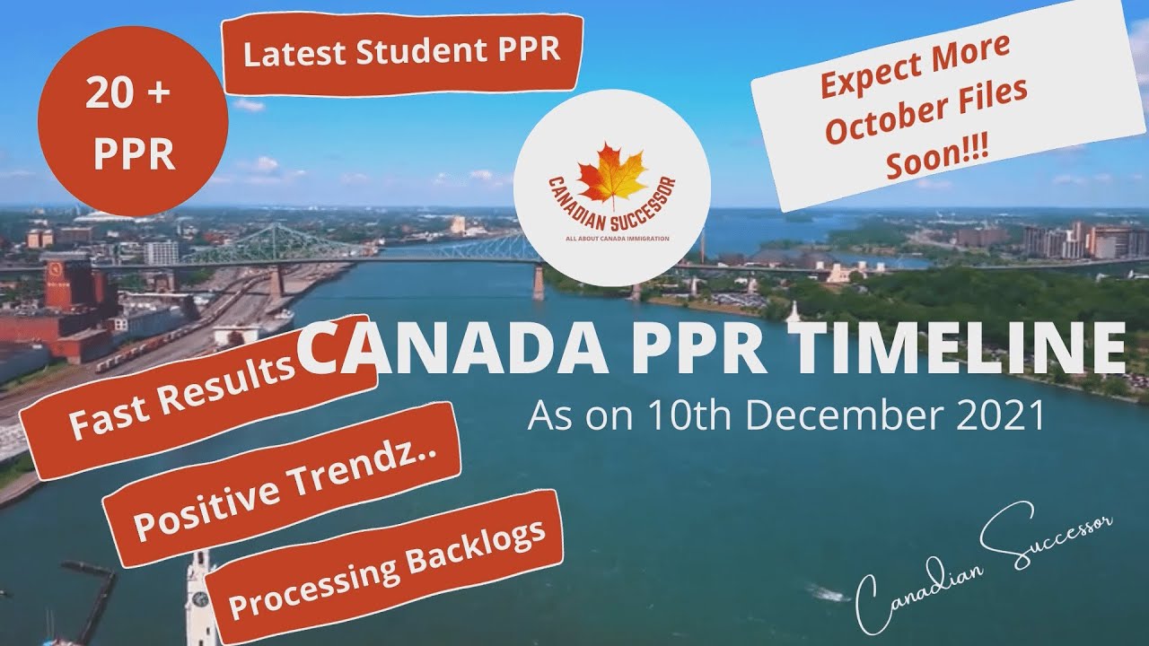 CANADA PPR Timeline - Student Visa Application Status as on 10th ...