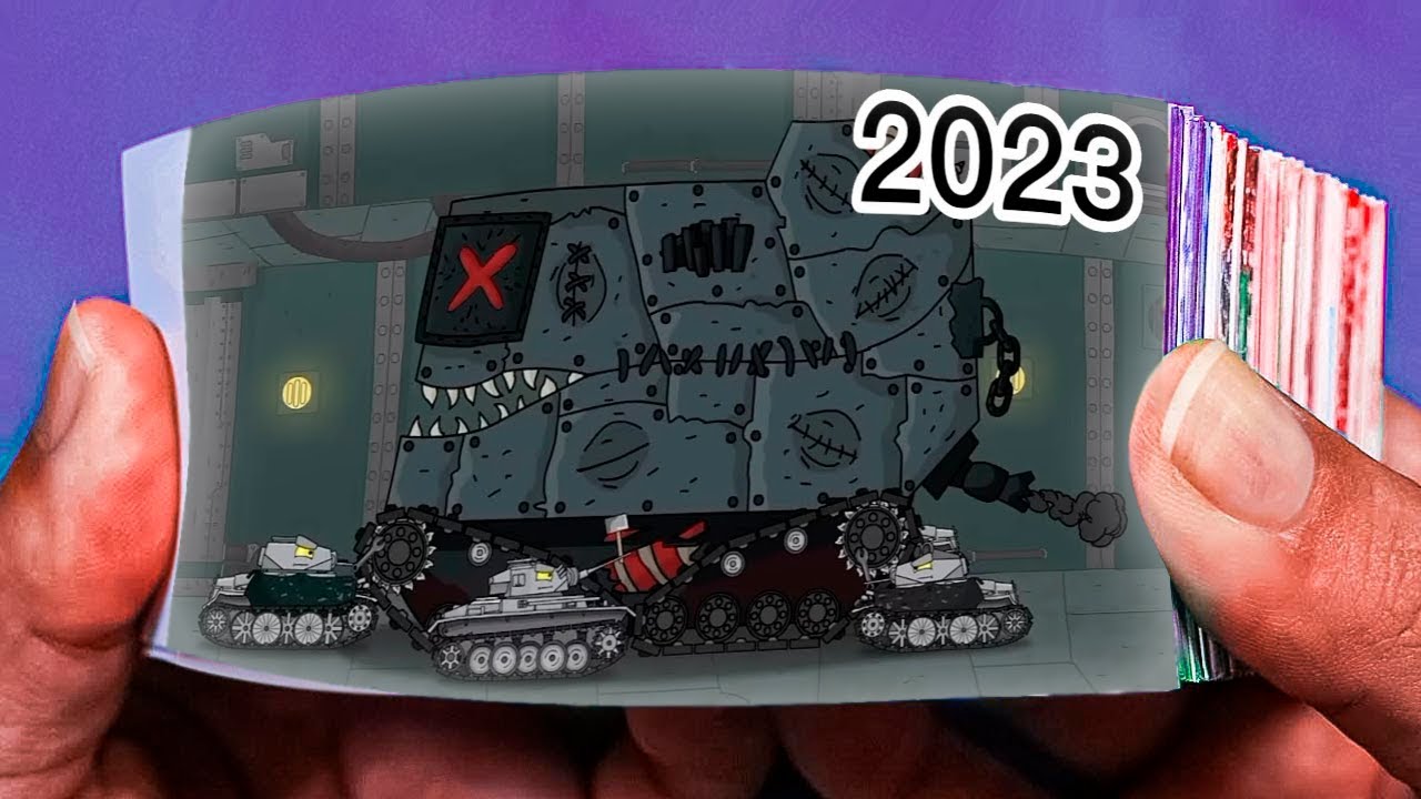 Evolution of Faceless Flipbook Animation | Tanks Cartoon - YouTube