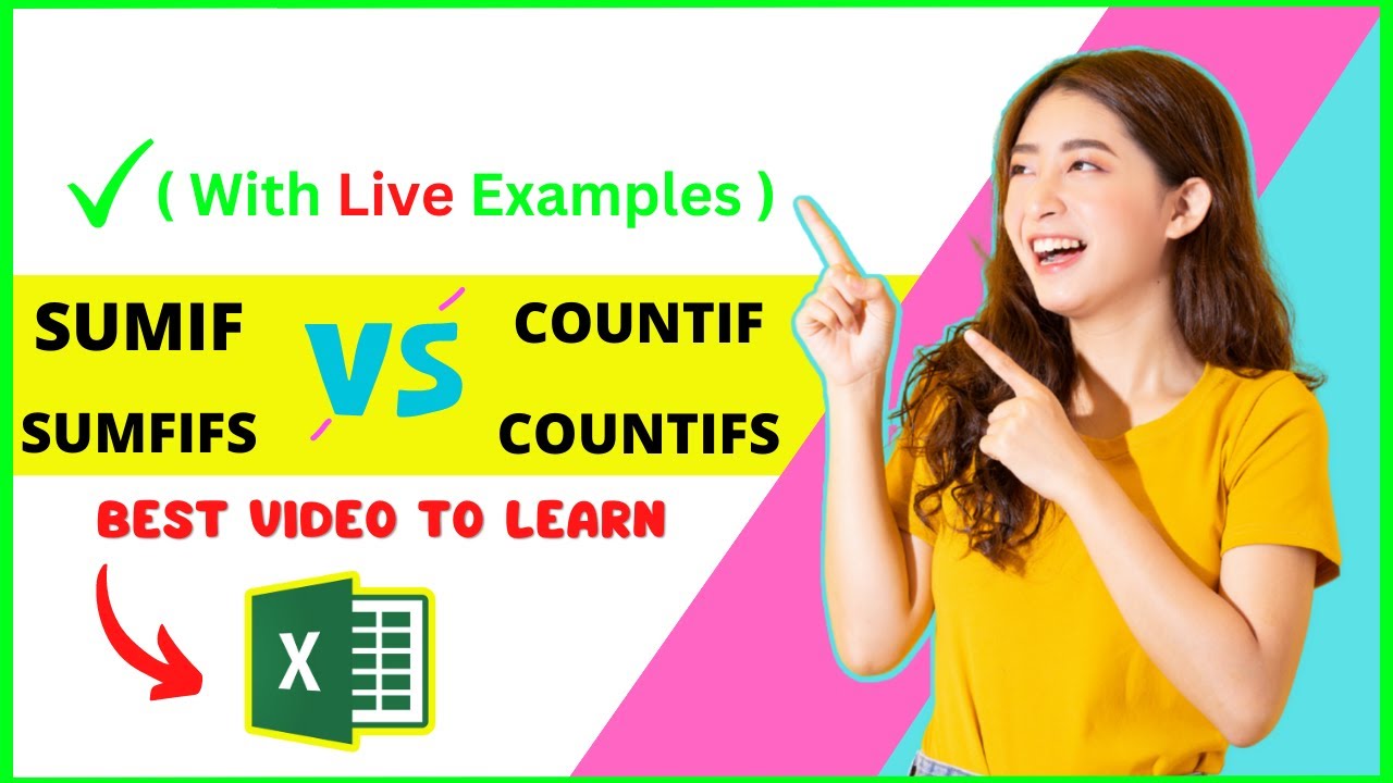 SUMIFS Formula In Excel In Hindi SUMIF And COUNTIF Excel Functions SUMIFS Formula In Excel In Hindi SUMIF And COUNTIF Excel Functions