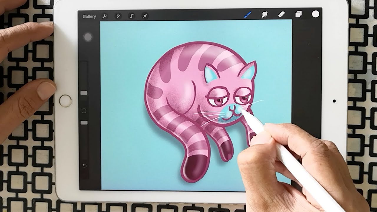 how to draw GRUMPY CAT - YouTube