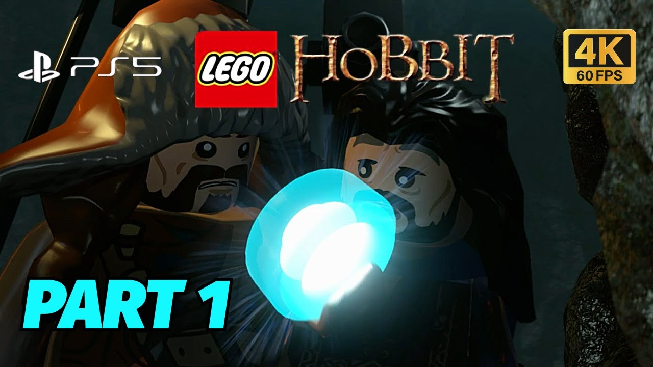 Lego the Hobbit Gameplay PS5 Mission 1 - Greatest Kingdom in Middle ...