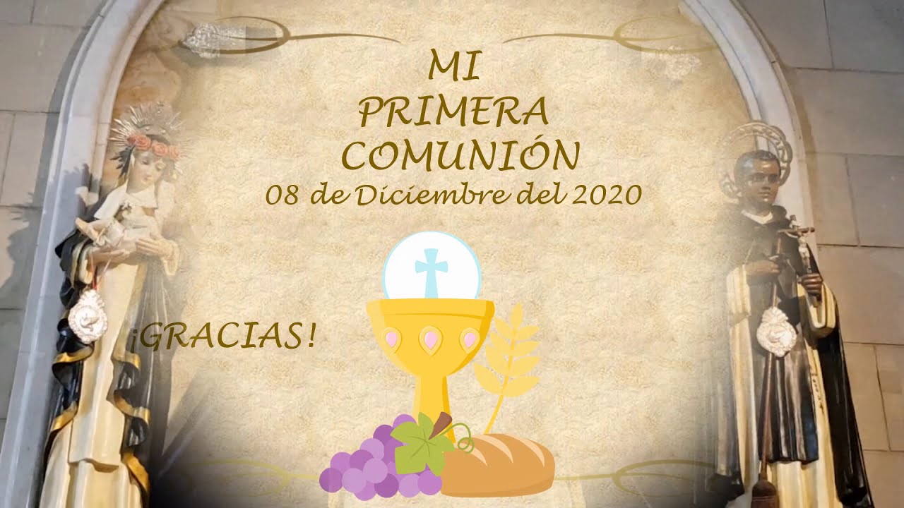 Primera Comunión de Adultos 2020 - YouTube