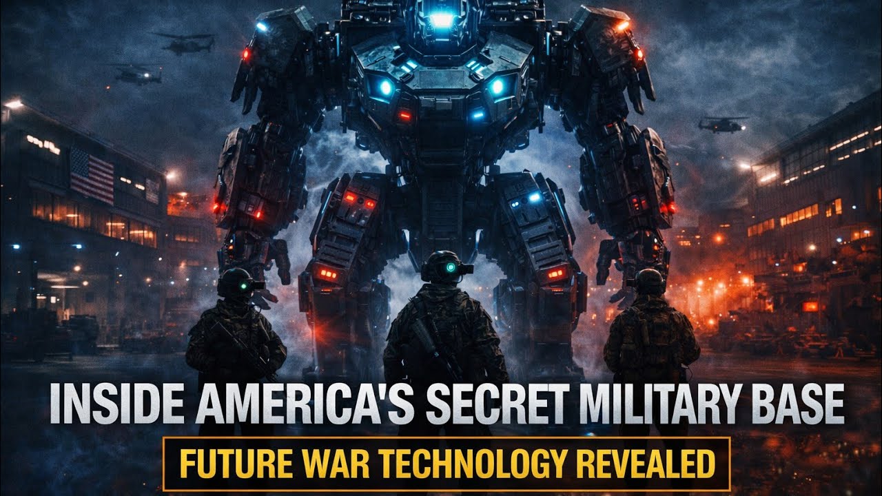 Inside Americas Secret Military Base Future War Technology Revealed ...