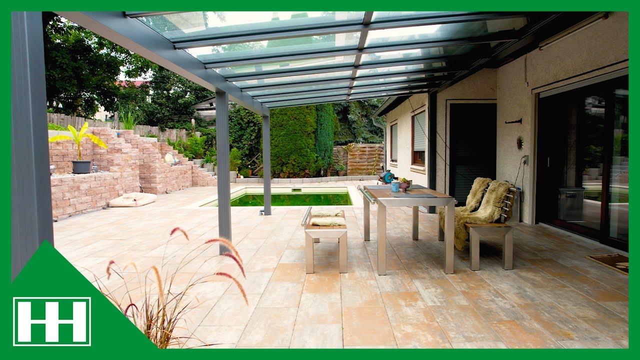 HEIM & HAUS Kundenobjekt🏡⭐️ Terrassendach - TD Plus in Krombach - YouTube