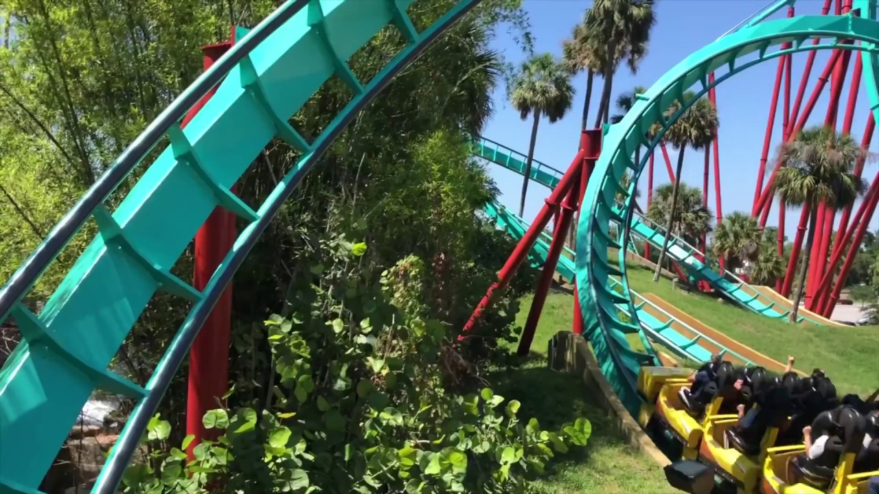 Fun in Bush Gardens, Tampa Florida 2019 - YouTube