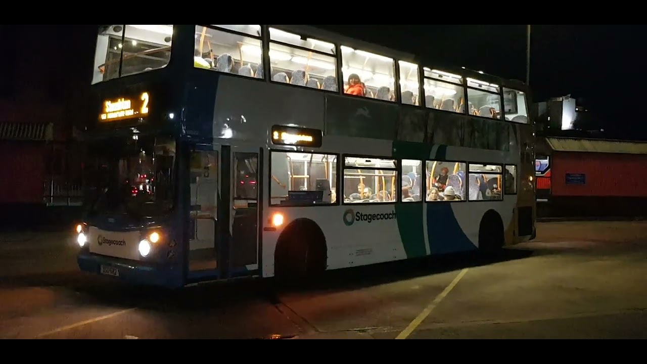 Here is the new livery stagecoach bus 18522 on the number 2 in ...