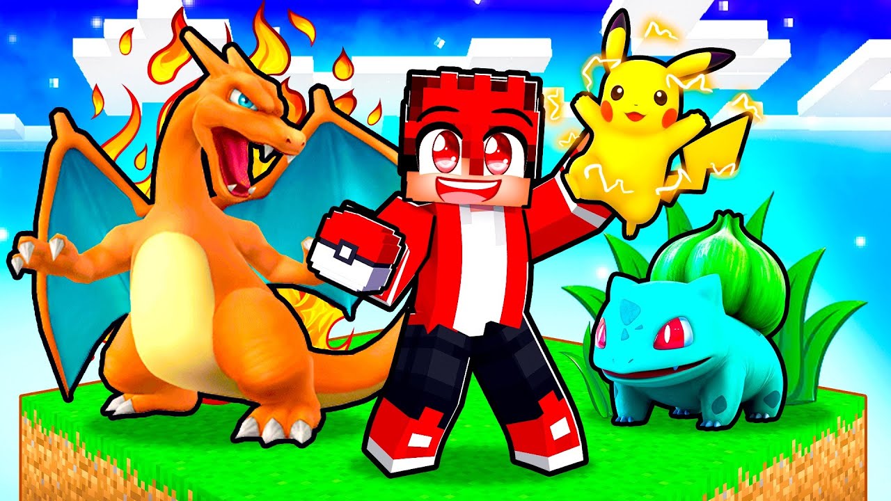 Becoming a POKEMON TRAINER in Minecraft! - YouTube