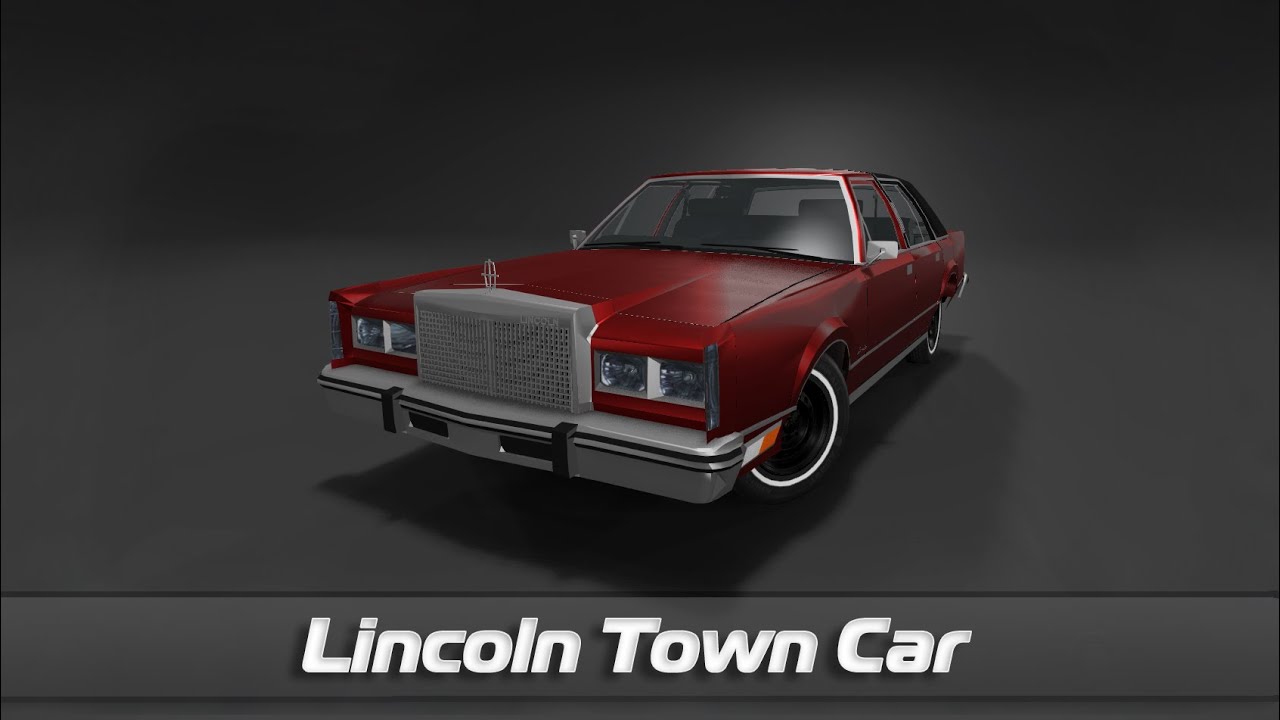 Мод Lincoln Town Car для BeamNG.drive - YouTube