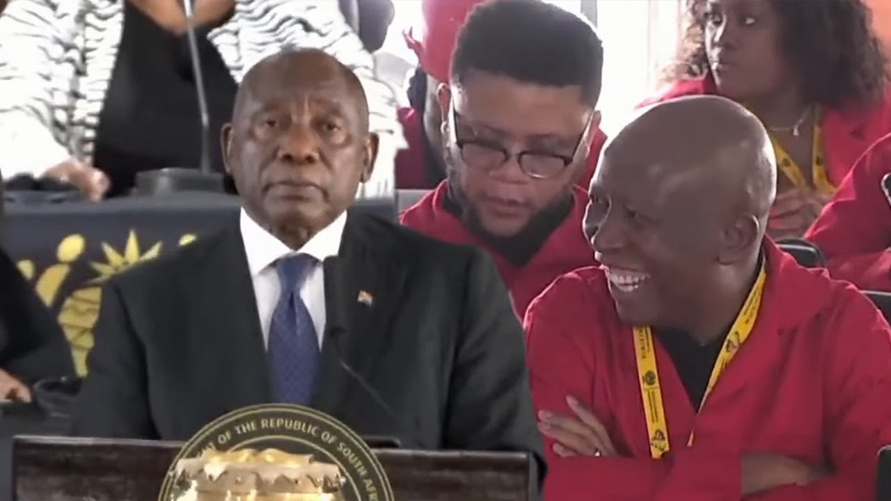 Julius Malema Questions President Cyril Ramaphosa “Why Are you Scared ...