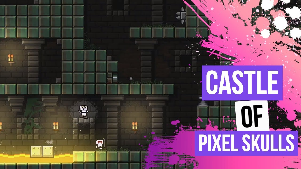 Castle of Pixel Skulls - Retro Platformer - PS4 - YouTube