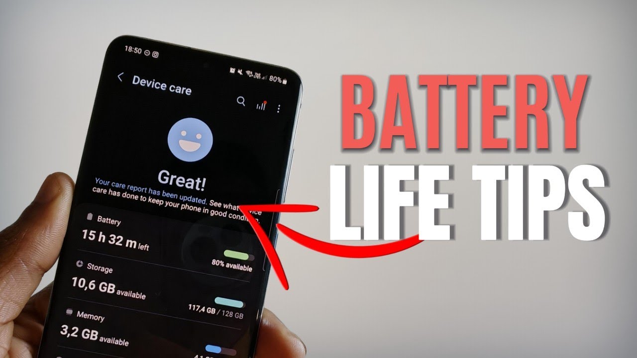10 Samsung Battery Tips To Improve Battery Life - YouTube