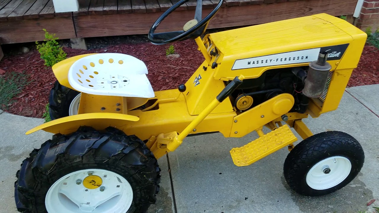 Porter Cable Tractor restoration pt1 - YouTube