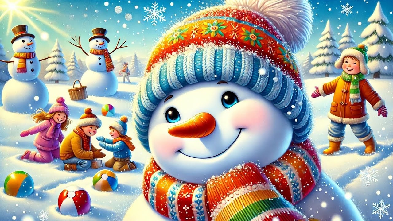 Let’s Build a Snowman! ☃️ Catchy Winter Song for Kids - YouTube