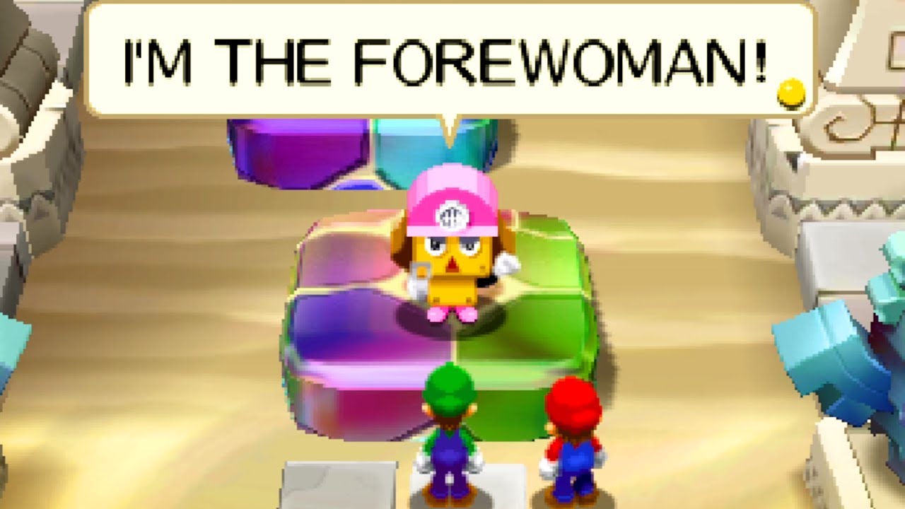 Mario & Luigi Dream Team Bros - 100% Walkthrough Part 21 Gameplay ...