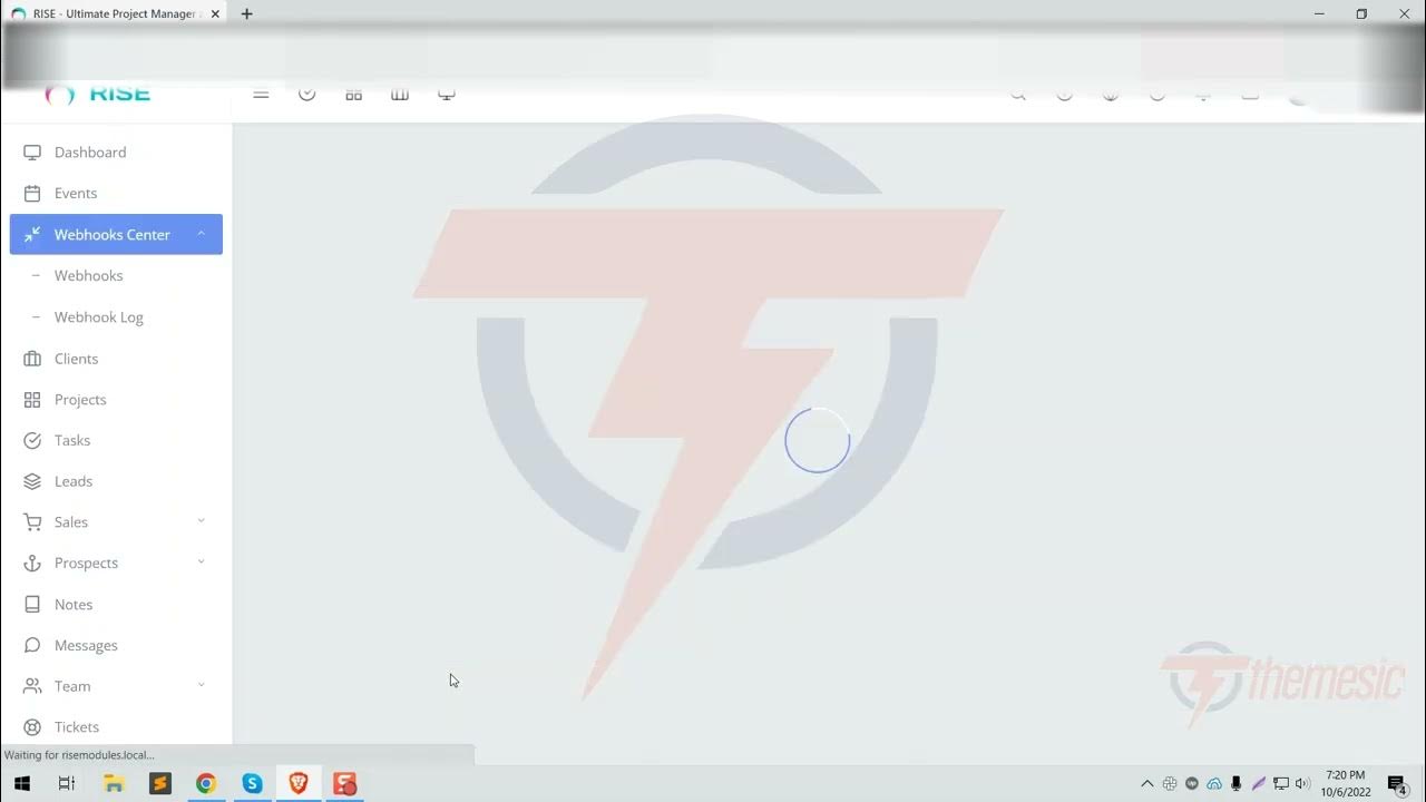 Synchronize RISE CRM with Zapier, through Webhooks plugin for RISE - YouTube
