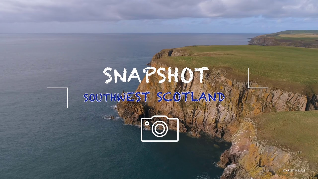 Snapshot Southwest Scotland Gallie Craig rock, Dumfries & Galloway ...