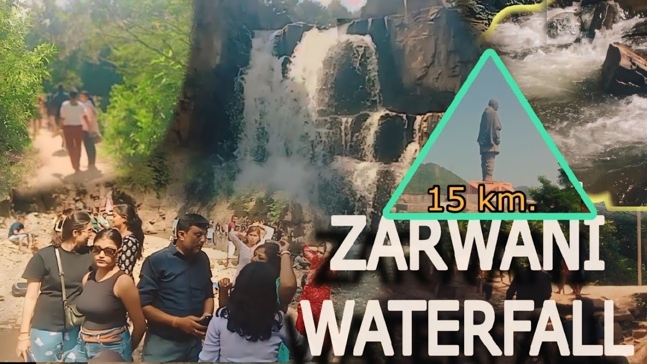 ZARWANI WATERFALL ((near statue of unity )) જરવાની ધોધ | झरवानी ...