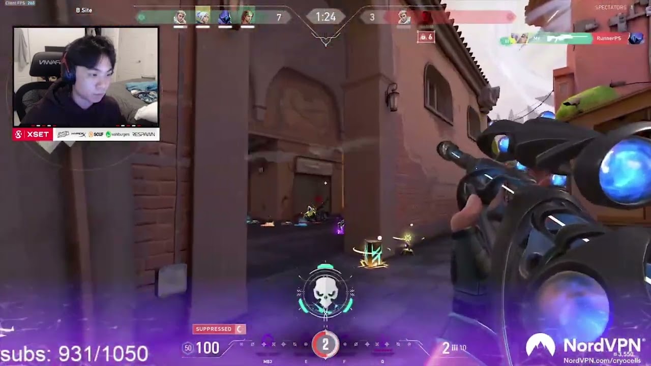 Cryocells Operator 4K Against Derrek In Radiant Ranked | XSET Cryo ...