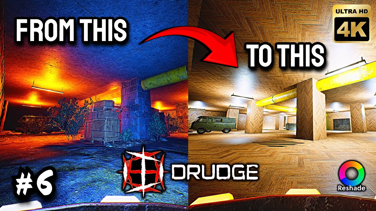 I Renovated My Bunker in DRUDGE 4K60FPS #6 Hard Mode - Ultra Realistic ...