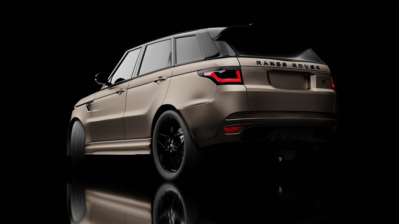 Blender range rover animation - YouTube