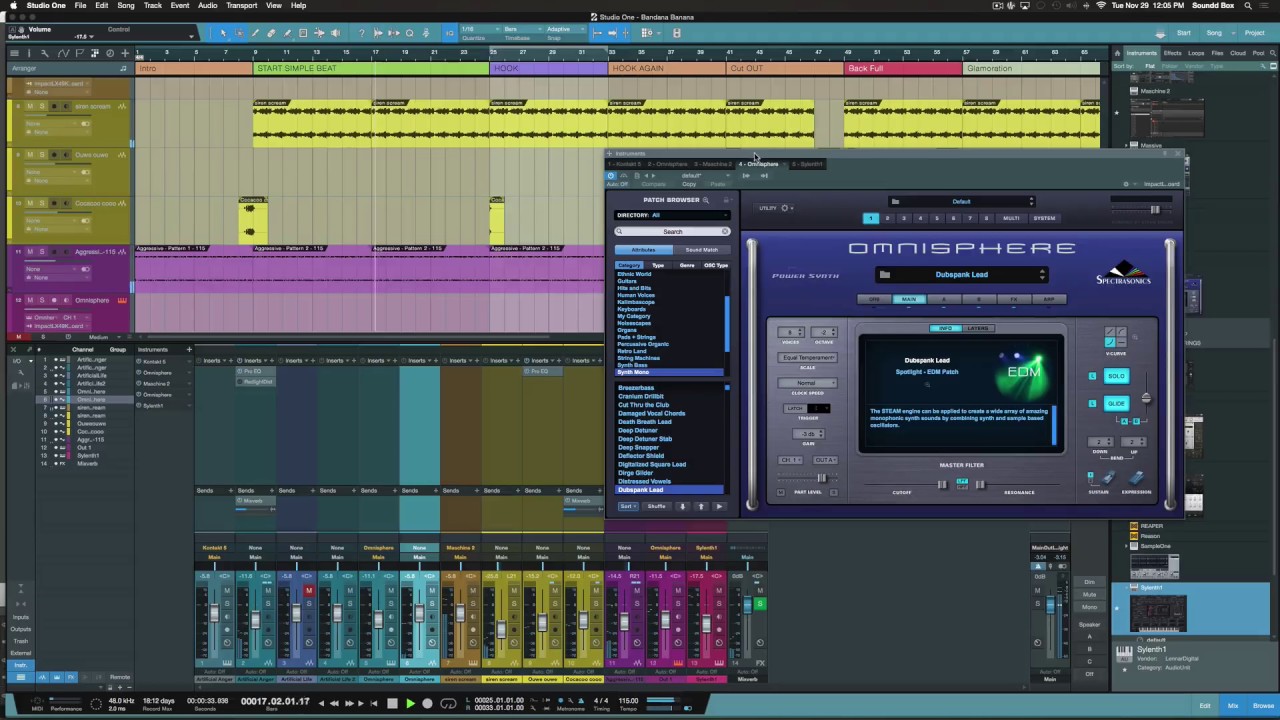 A Glance At Maschine & Studio One Workflow - YouTube