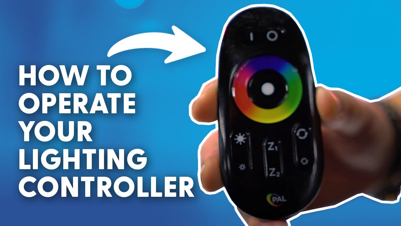 How to use your PAL lighting controller - YouTube