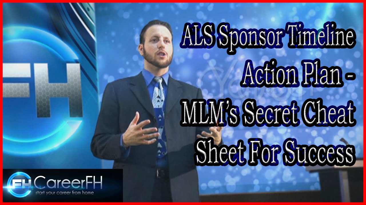 ALS/MLM Sponsor Timeline Action Plan - YouTube