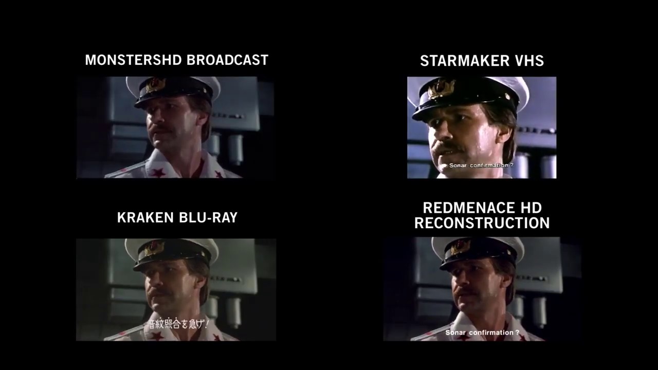 COMPARISON - Godzilla 1985 - Soviet Submarine Attack - YouTube