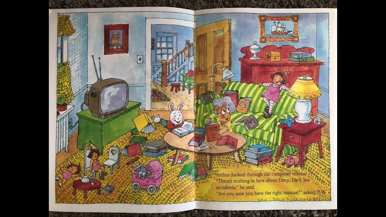 Arthur’s computer disaster by Marc brown - YouTube