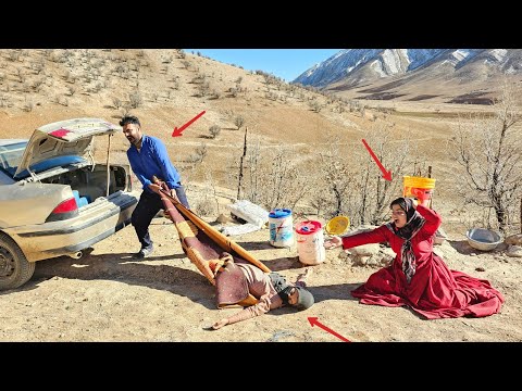 The husband's support for his second wife and his courage against the evil first wife