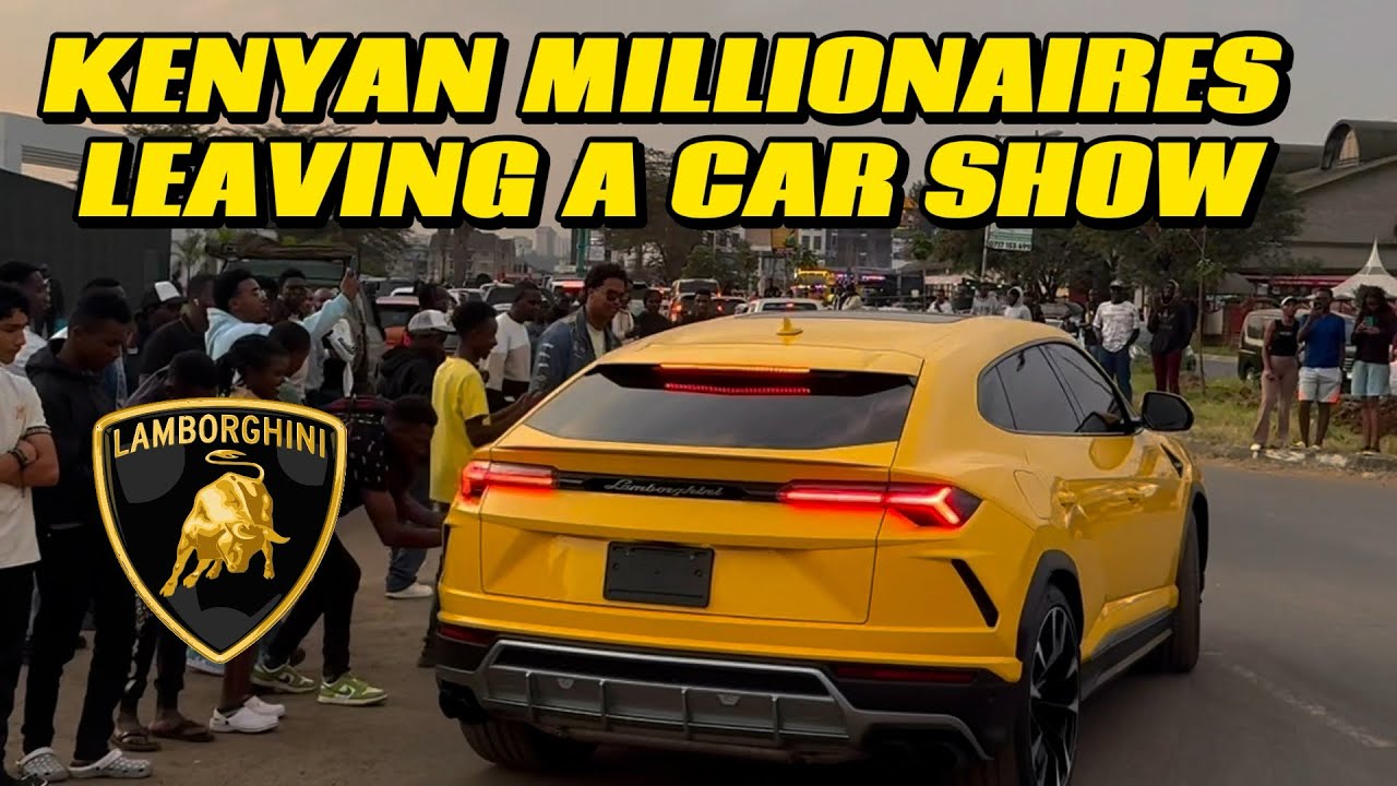 KENYAN MILLIONAIRES LEAVING A CAR SHOW🔥🇰🇪 - Tuner Fest 2024 - YouTube