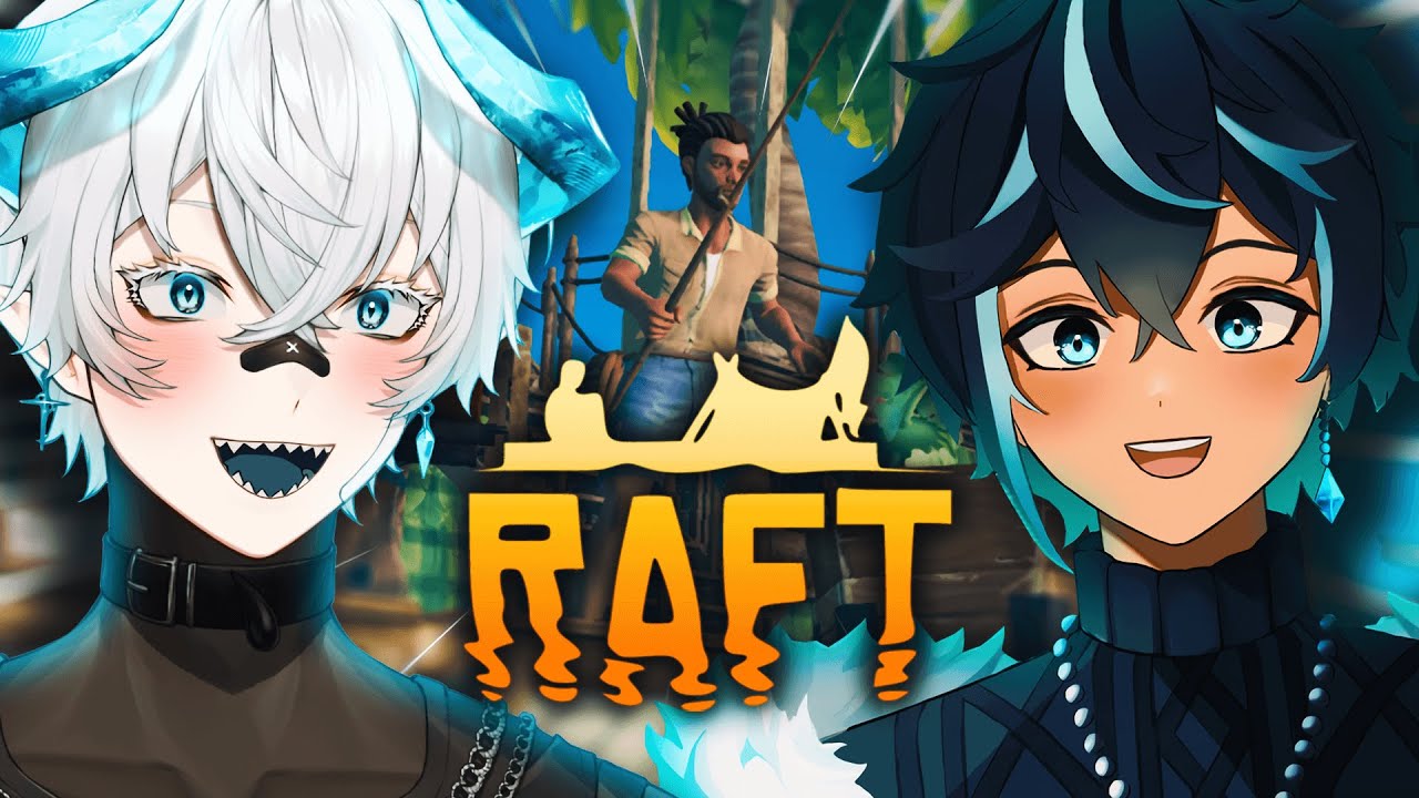Two Ice Boy VTubers Try Raft. It Was SUS. ft. @Niyeko - YouTube